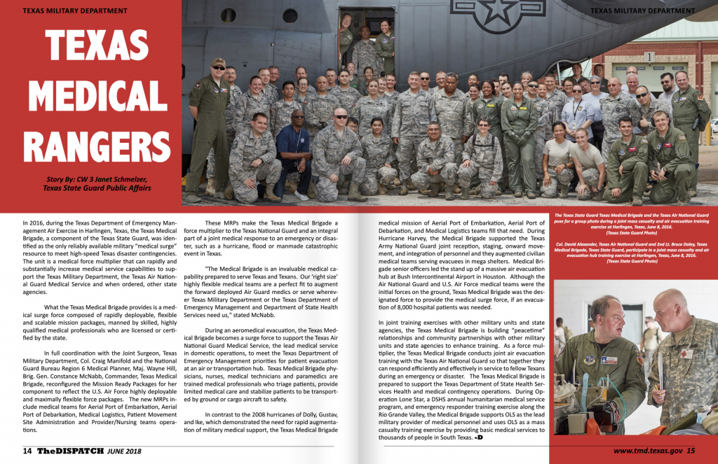 The Texas Medical Rangers, a Invaluable Medical Force ...