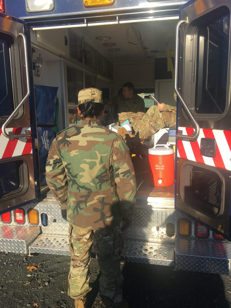 Connecticut Foot Guard assists in setting up Mobile Field Hospital ...