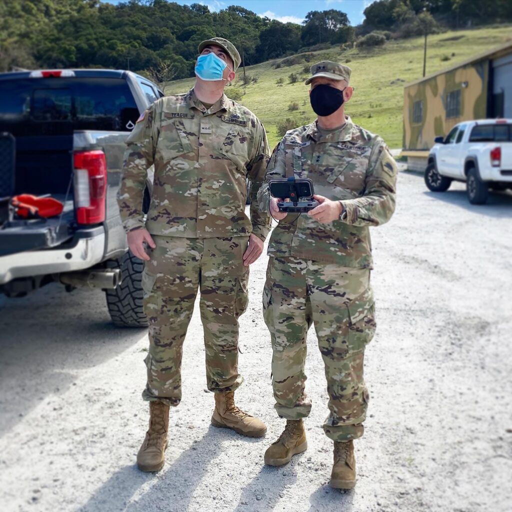 California State Guard now uses drones to help with SAR ...