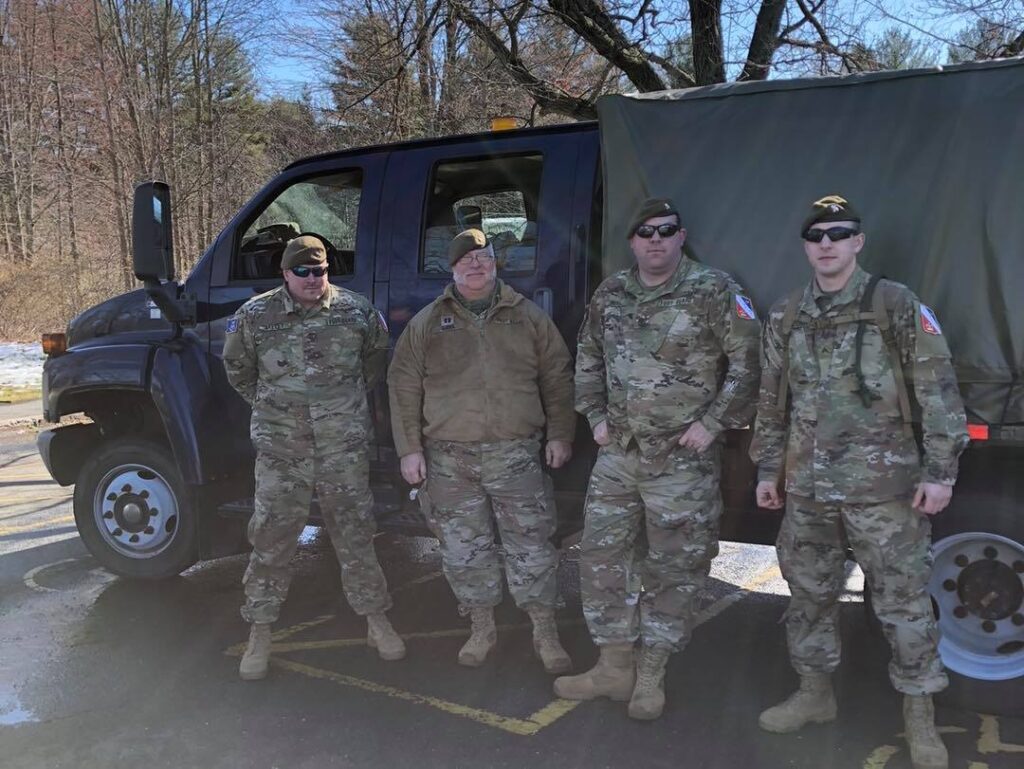 Connecticut Foot Guard at the ready for any medical emergency ...