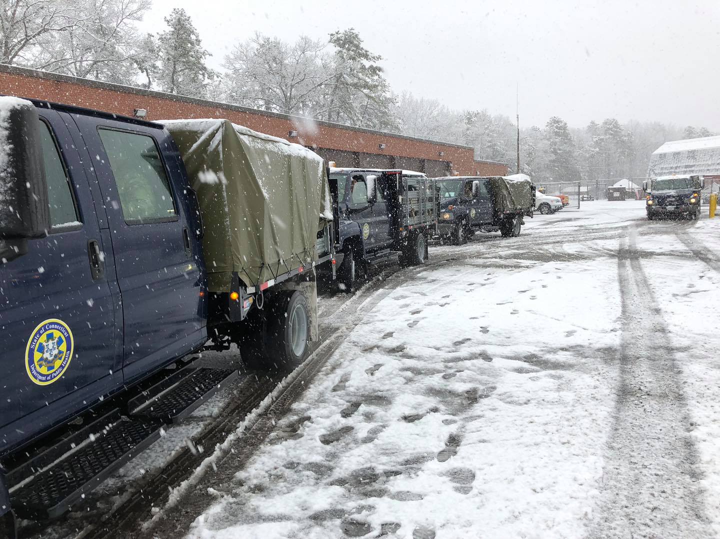 Connecticut Foot Guard at the ready for any medical emergency ...