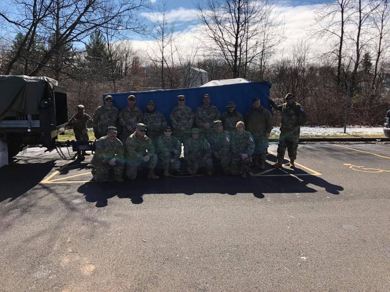 Connecticut Foot Guard at the ready for any medical emergency ...