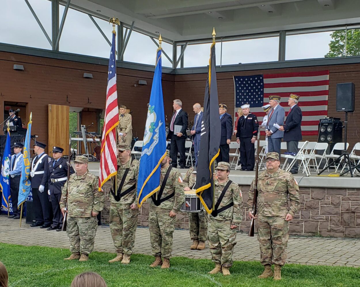 Connecticut Foot Guard provides Color Guard & Firing Detail for ...
