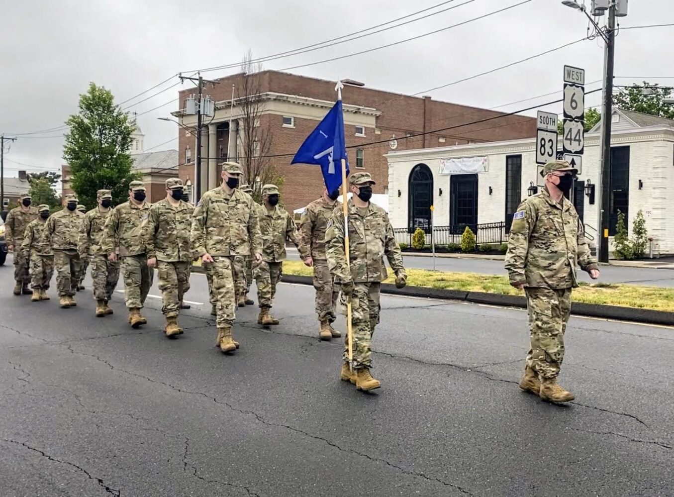 Connecticut Foot Guard provides Color Guard & Firing Detail for ...