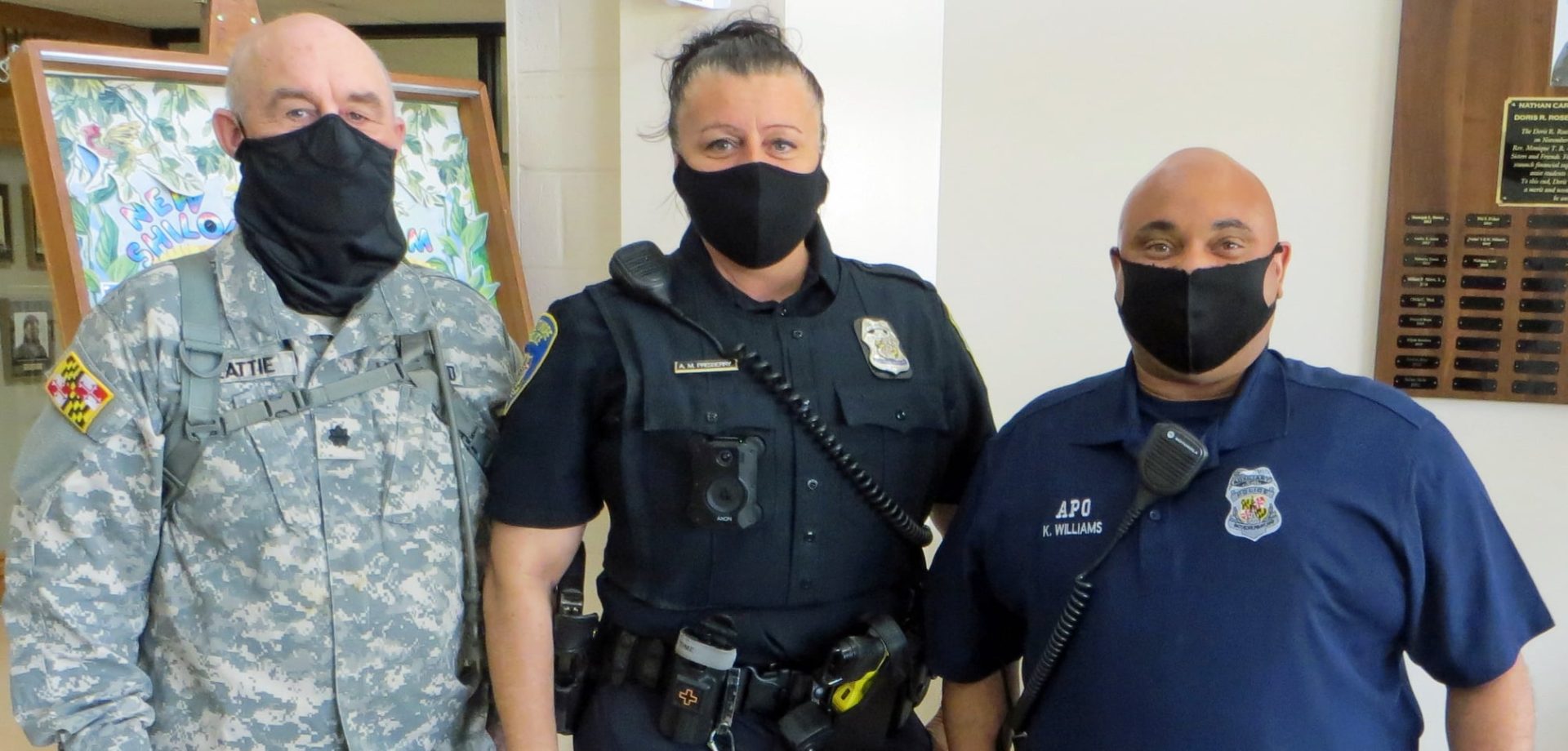 Maryland National Guard & Defense Force provide vaccinations for ...