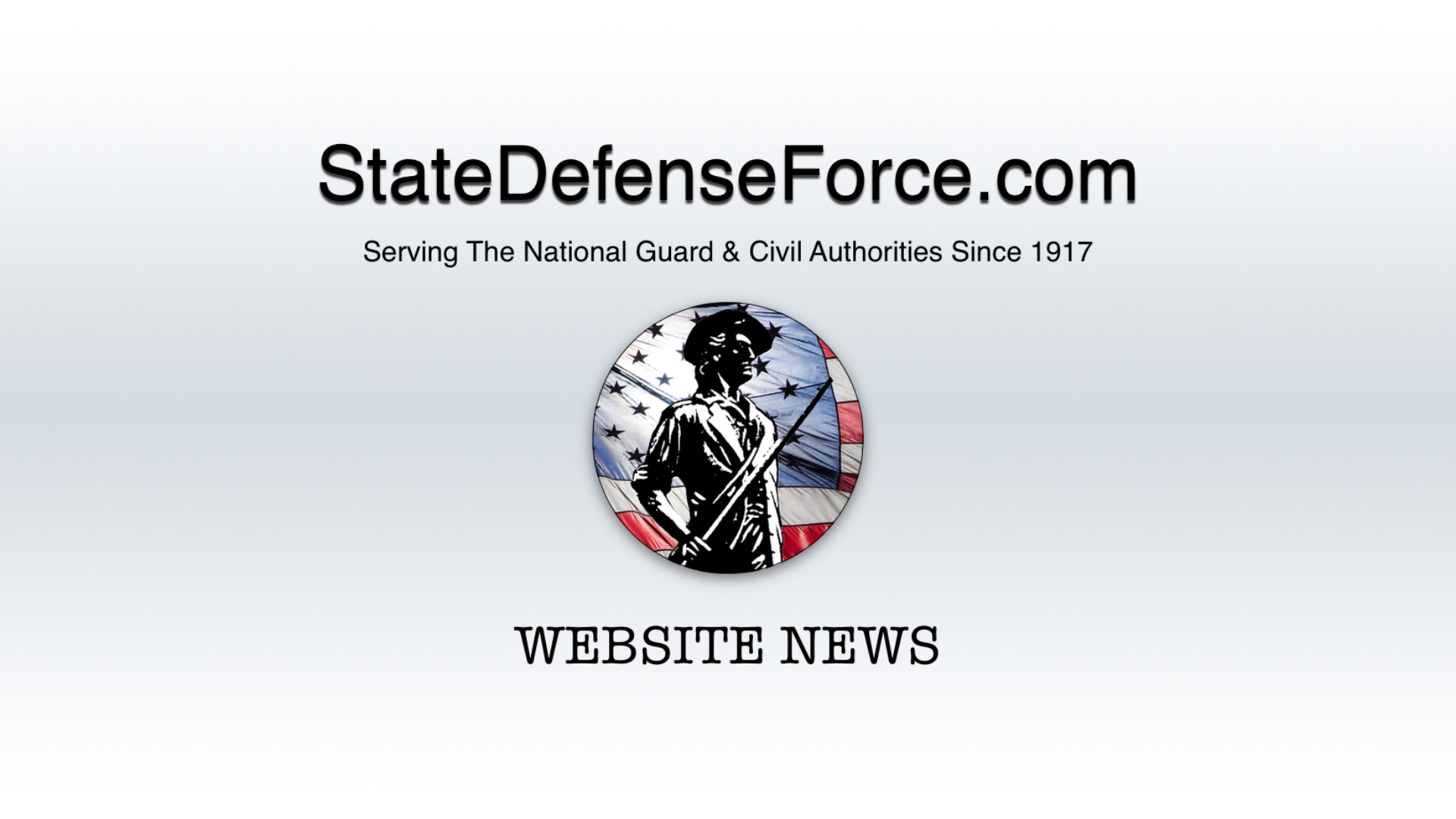 New Troop Strength Section Added to Website - StateDefenseForce.com