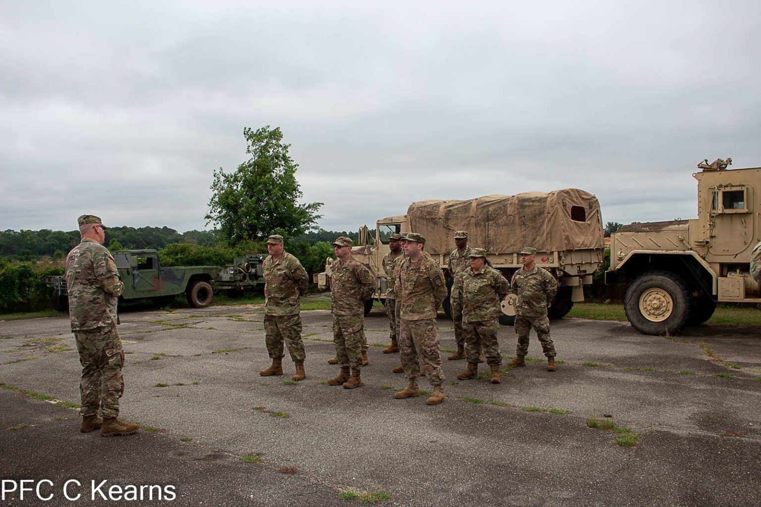New Georgia State Defense Force Recruits Start Their Basic Training ...