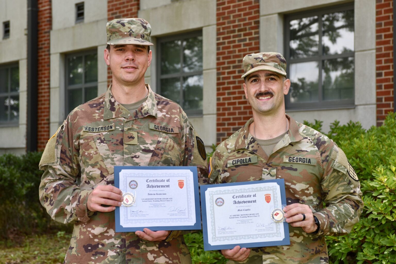 Georgia State Defense Force Recruits Graduate from Basic Training ...
