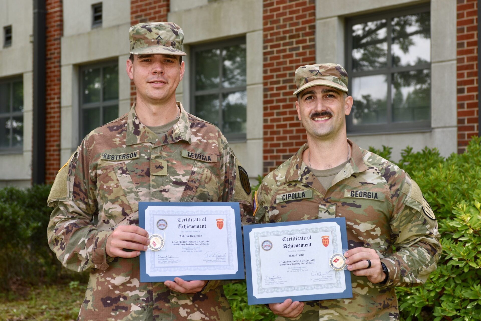 Georgia State Defense Force Recruits Graduate from Basic Training ...