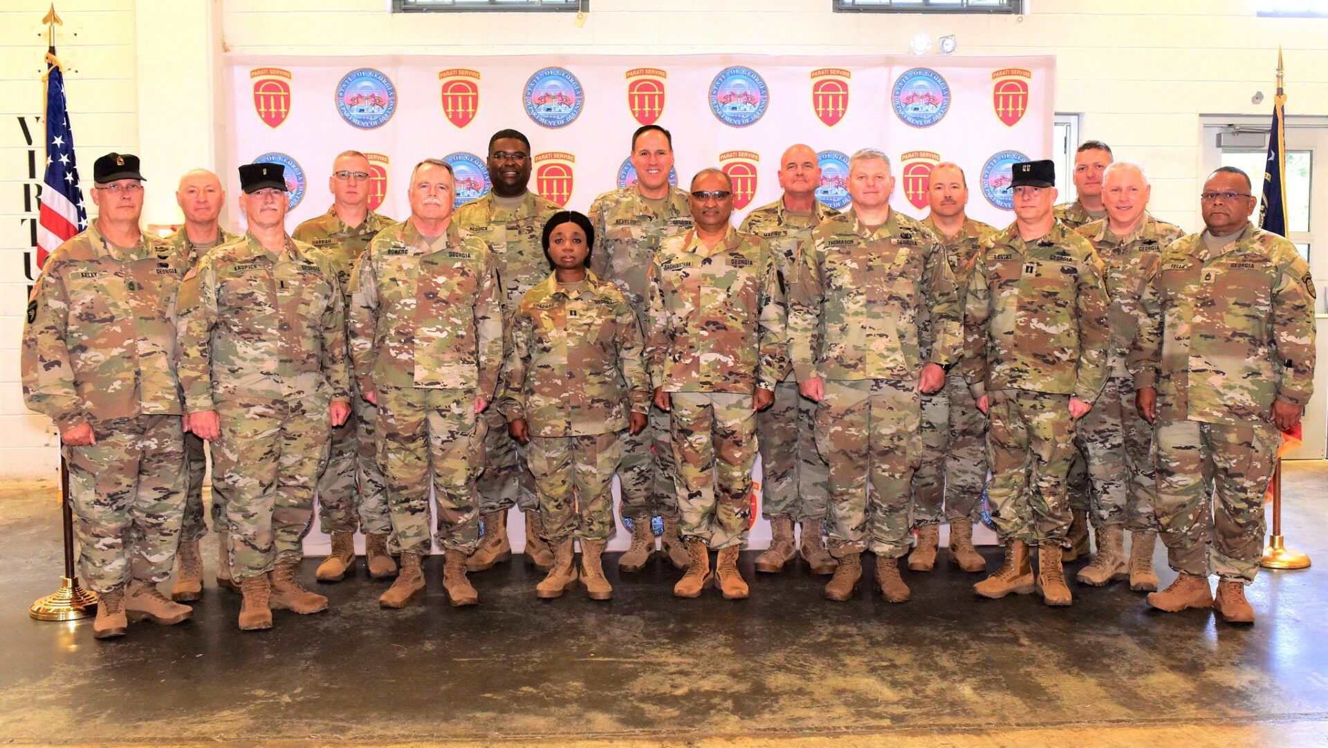 New Class of Officers Graduate from Georgia SDF Officer Candidate ...