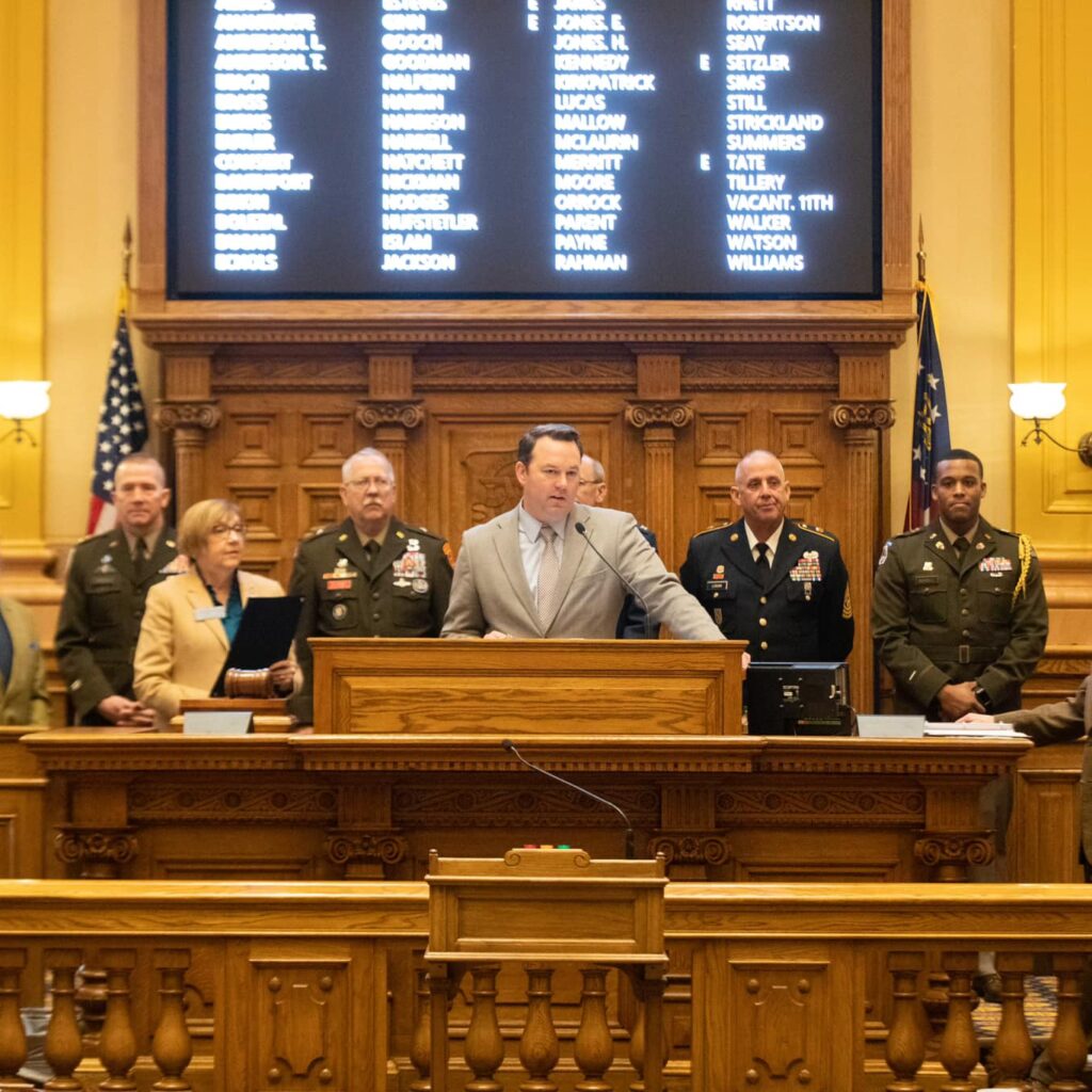 Georgia State Defense Force Celebrate National Guard Day With Adjutant ...