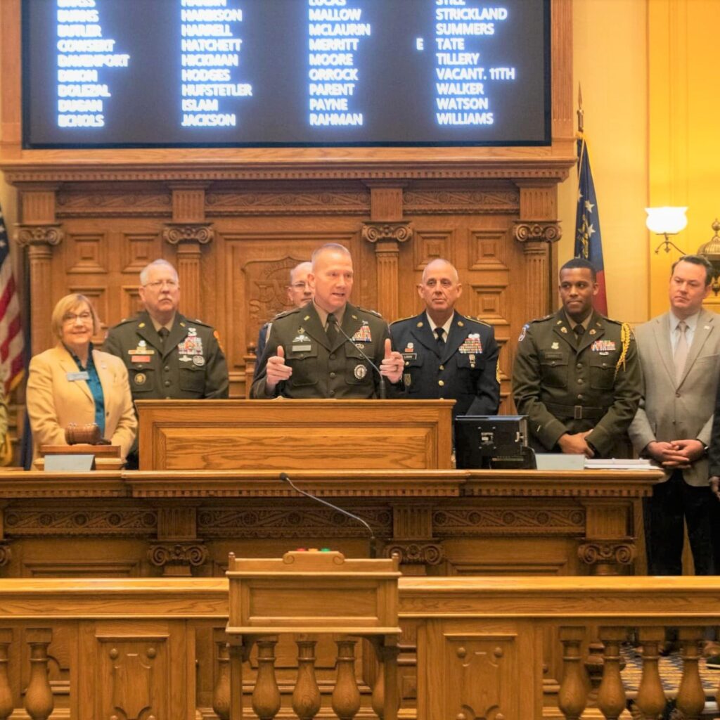 Georgia State Defense Force Celebrate National Guard Day With Adjutant ...