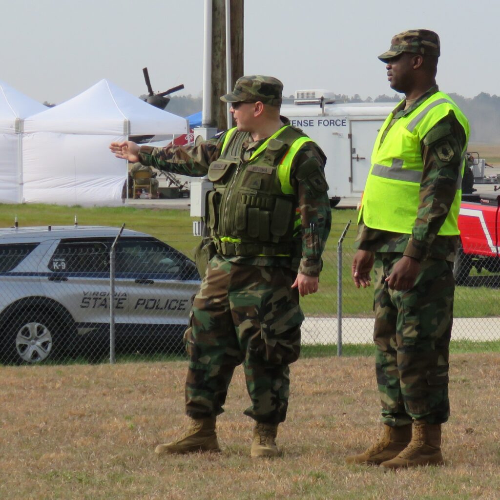 Virginia Defense Force Assists National Guard In Base Redesignation ...