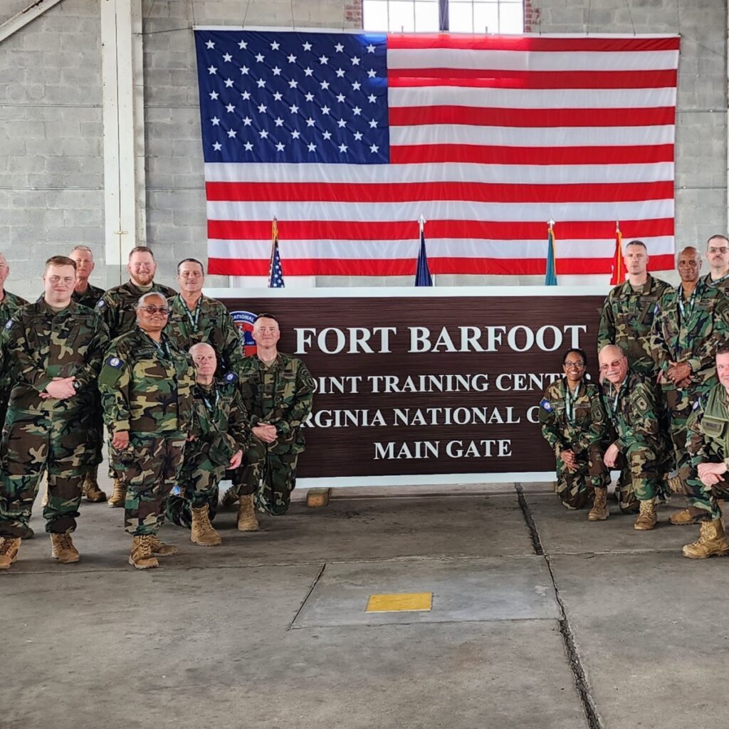 Virginia Defense Force Assists National Guard In Base Redesignation ...