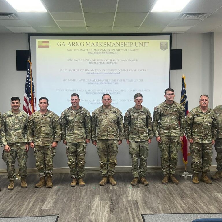 Georgia State Defense Force Makes History in Governors Twenty ...