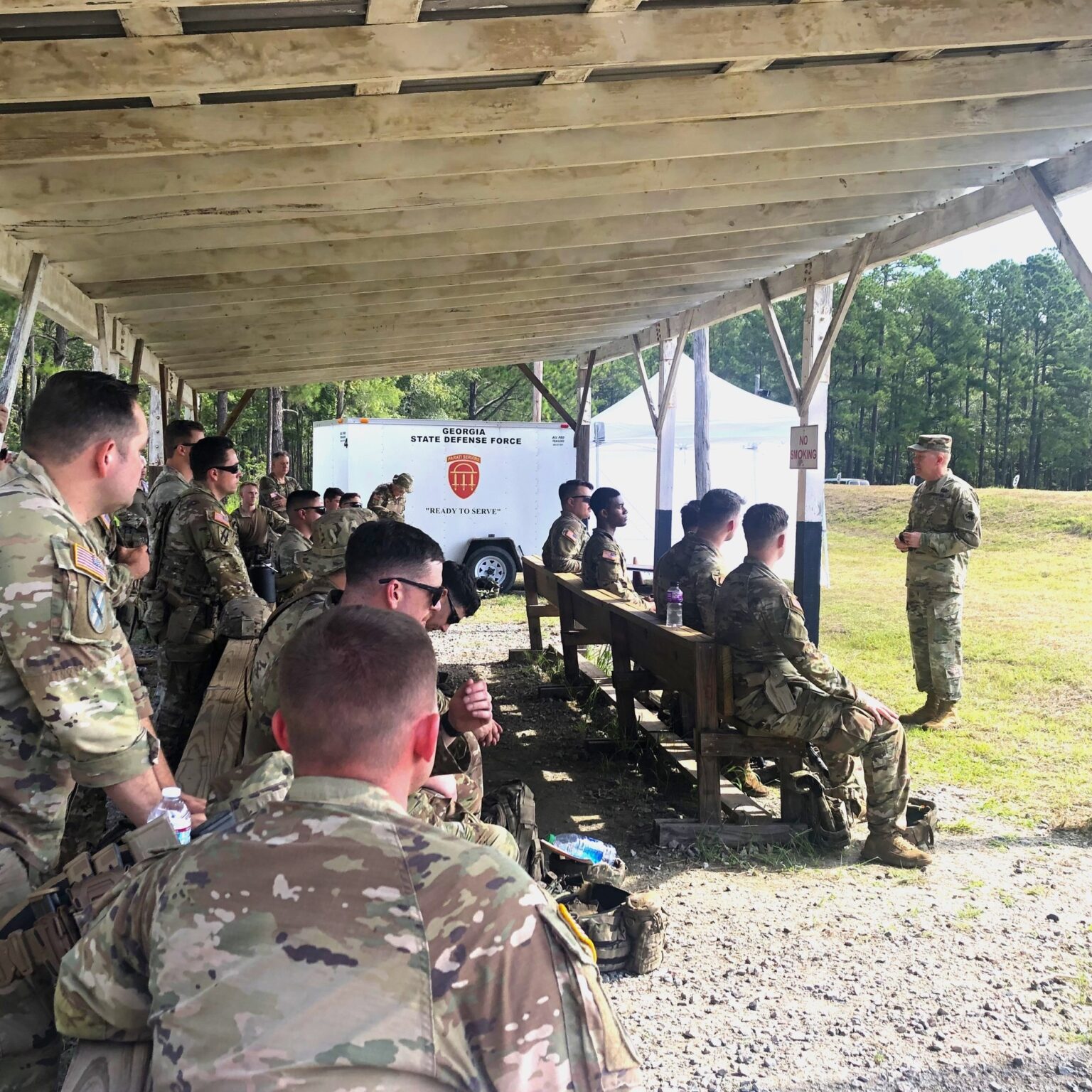 Georgia State Defense Force Makes History in Governors Twenty ...