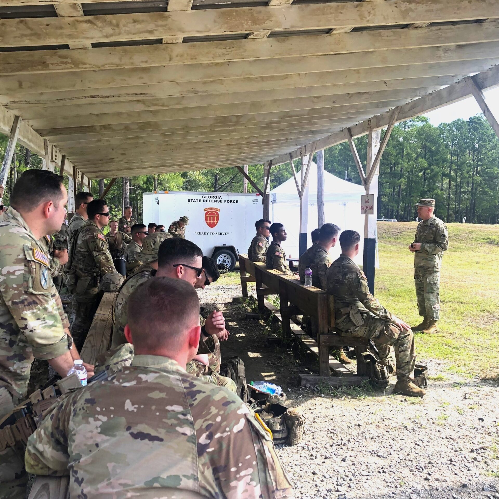 Georgia State Defense Force Makes History in Governors Twenty ...