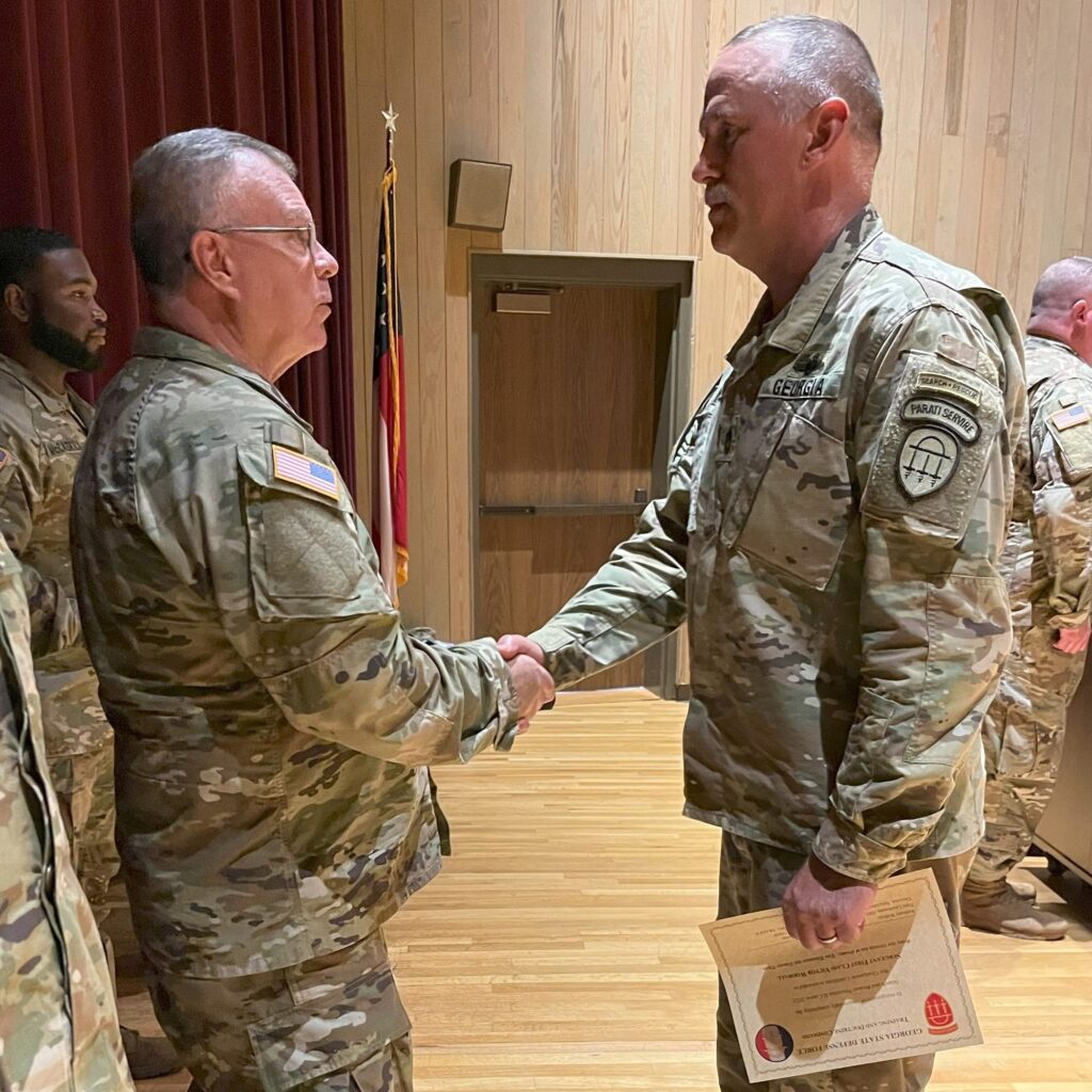 New Class of SAR Soldiers Enhance Georgia State Defense Force's ...