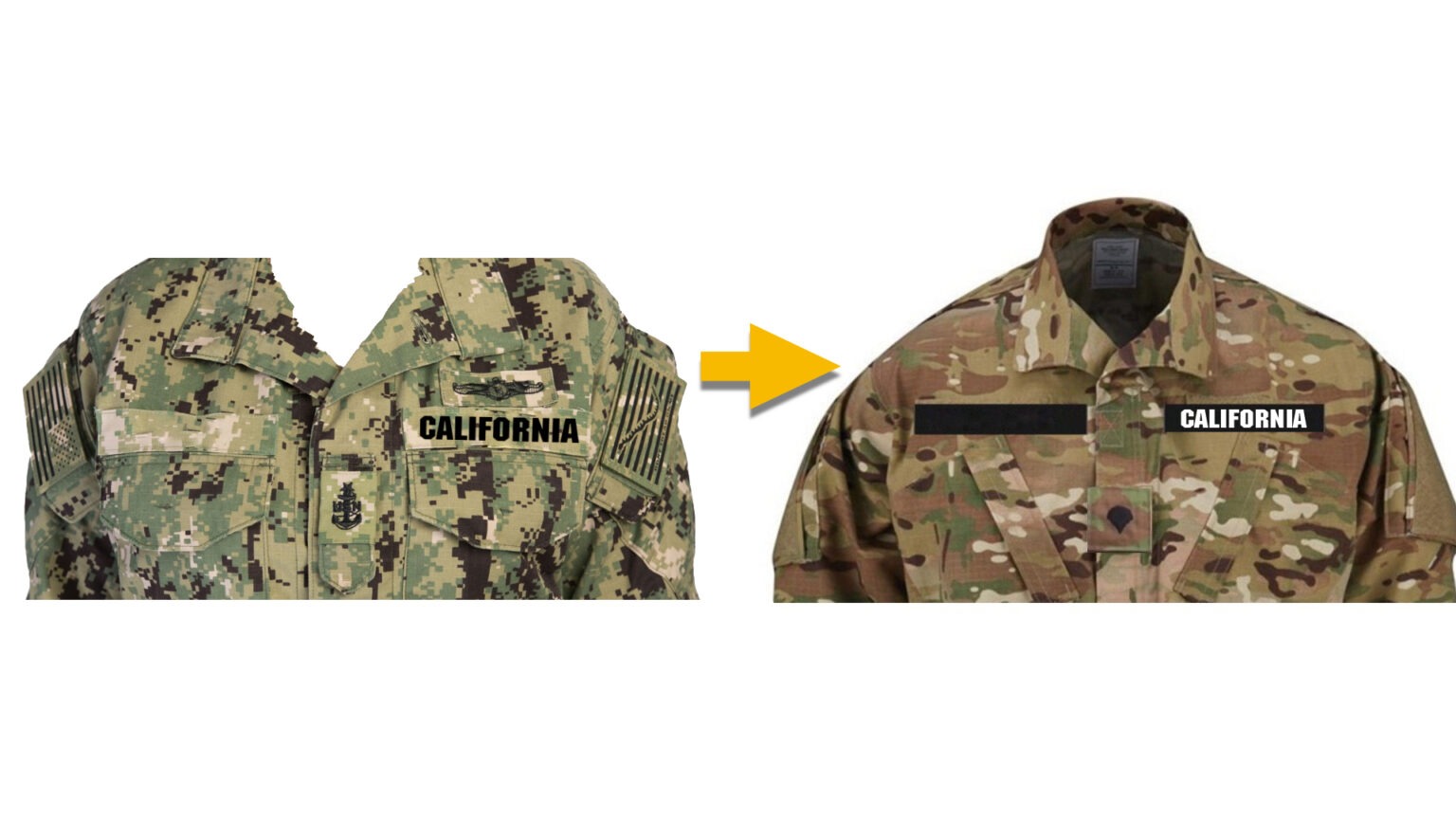 California State Guard's Major Uniform Overhaul to Begin on August 1st ...