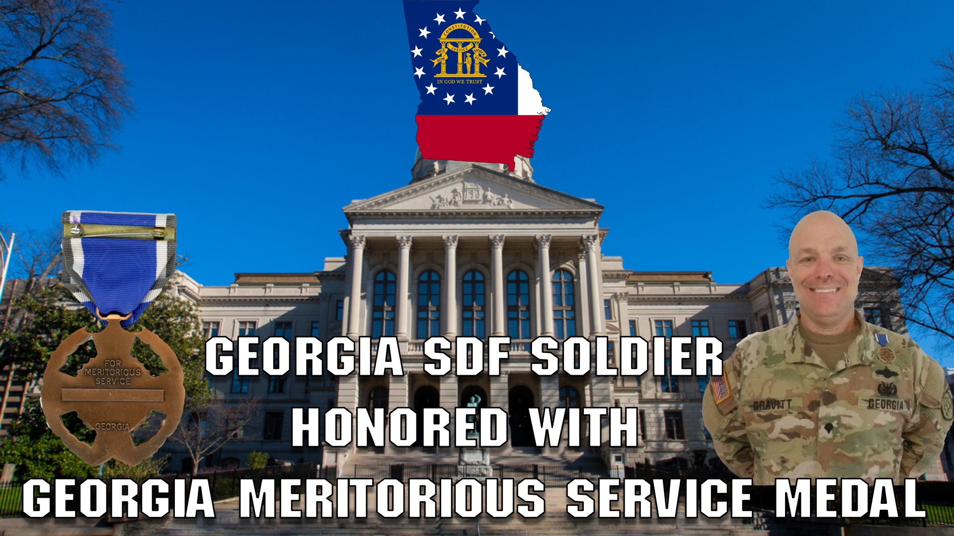 GSDF Soldier, Dana Gravitt, Honored with Georgia Meritorious Service ...