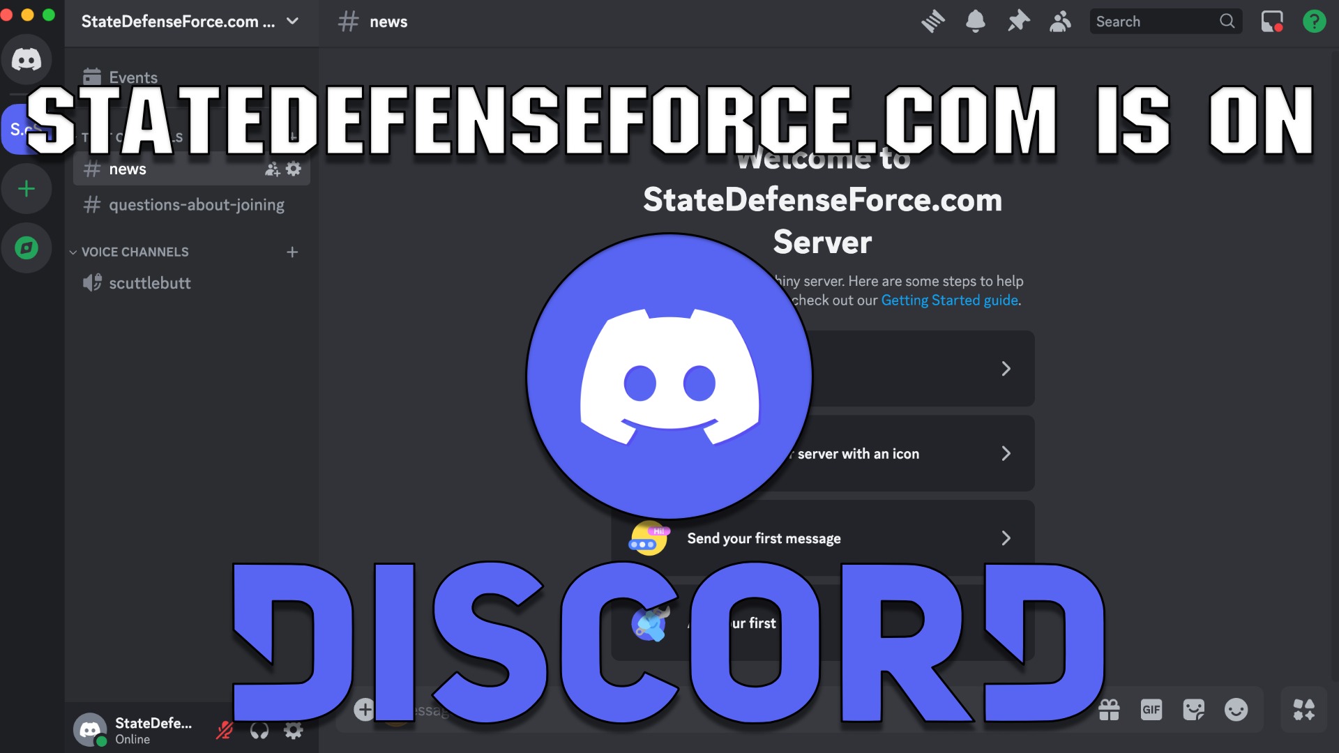 StateDefenseForce.com Launches Official Discord Channel: A New Hub for ...