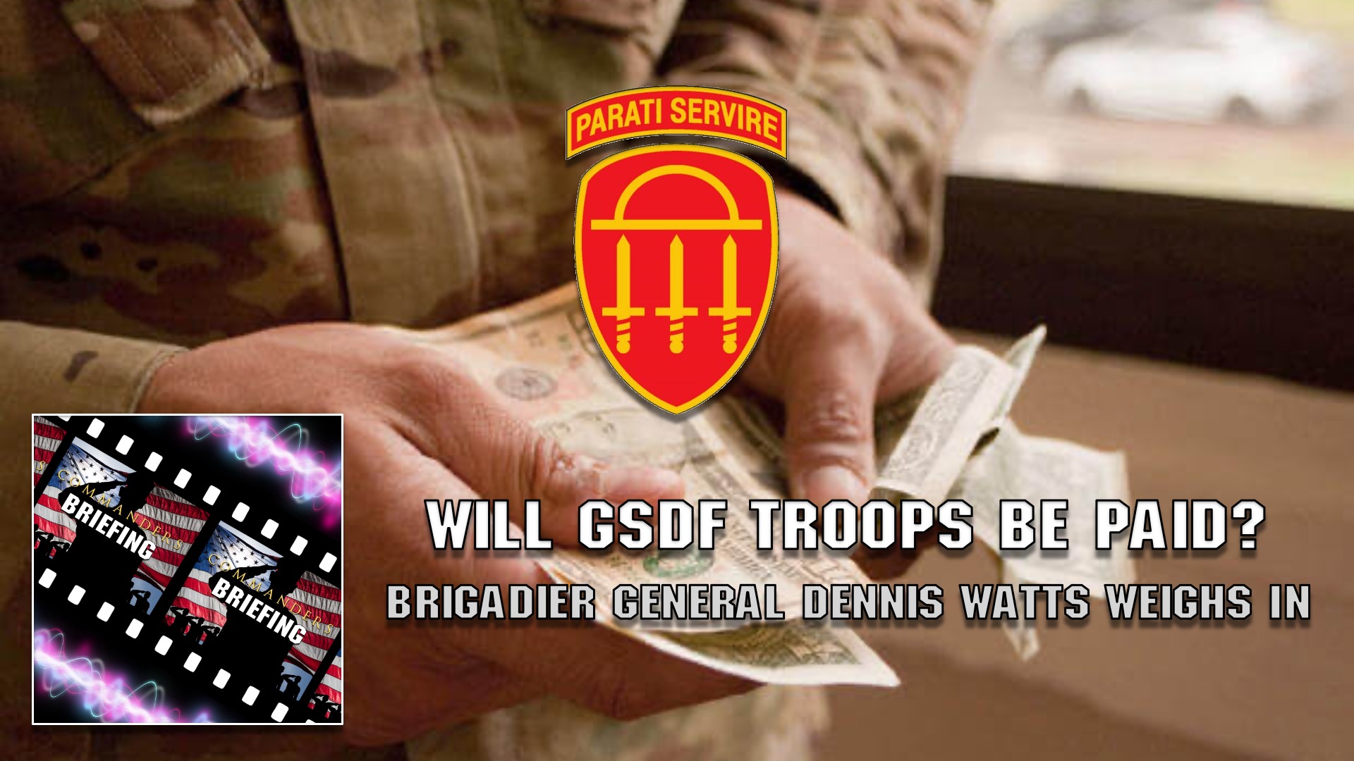 Brigadier General Watts Explores Future of Paid Service for The Georgia ...