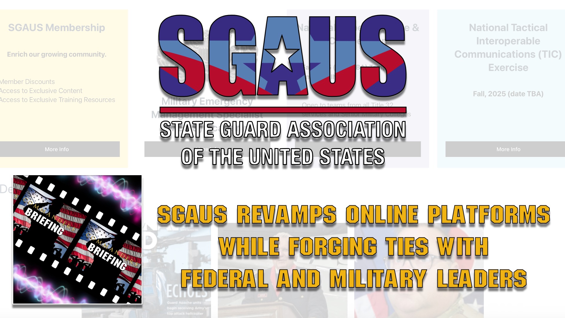 What’s New with SGAUS: Website Overhaul, Online Store Reboot ...