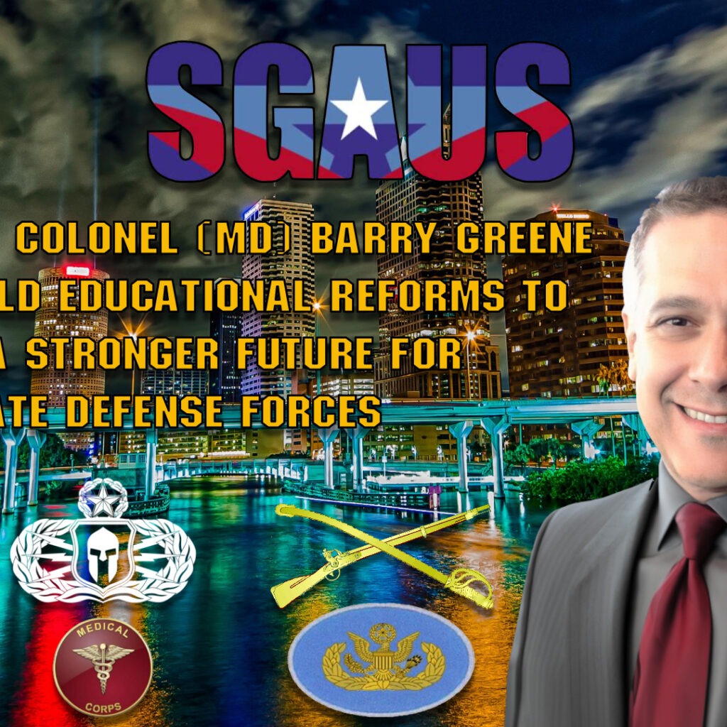 Commanders Briefing with SGAUS President Part III: Lt. Colonel Barry ...