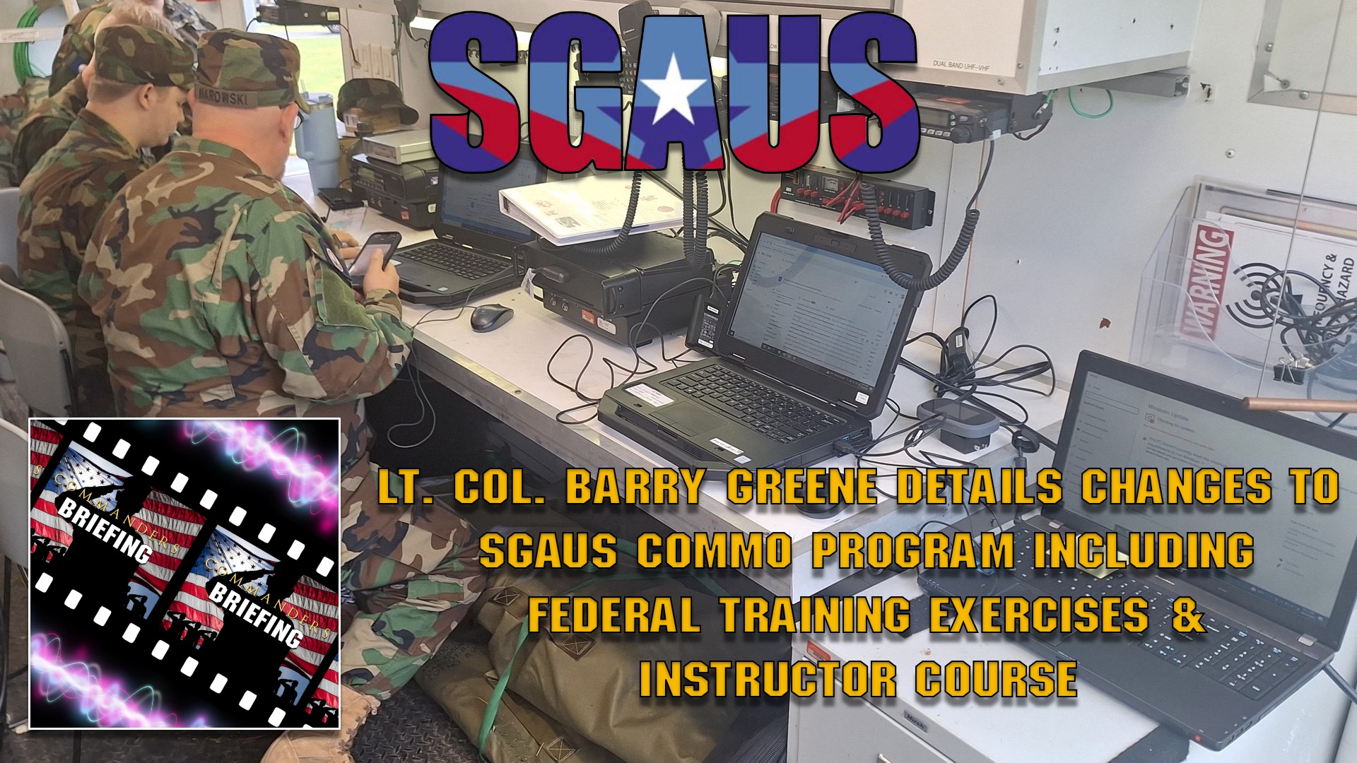 SGAUS Expands Commo Program with DHS Support, New Instructor Course ...