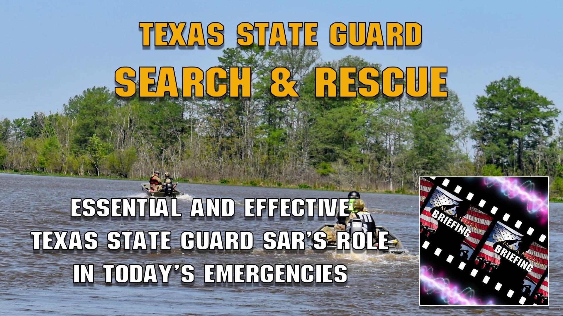 Now More Than Ever: The Importance of Texas State Guard Search and ...