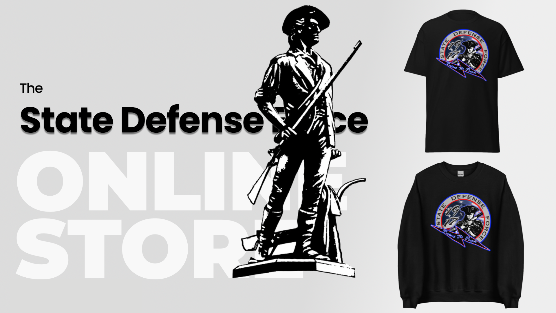Bold New Designs Arrive as State Defense Force Online Store Adds New ...