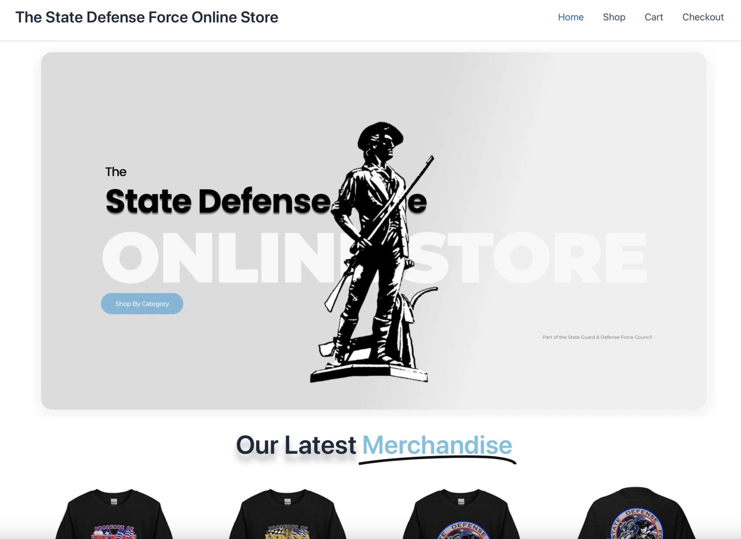 State Defense Force Online Store Unveils Faster, More Secure Website ...